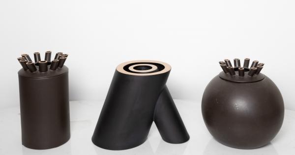 vasi Mario Botta progetto del 1998 “13 vasi” prod. Rossicone